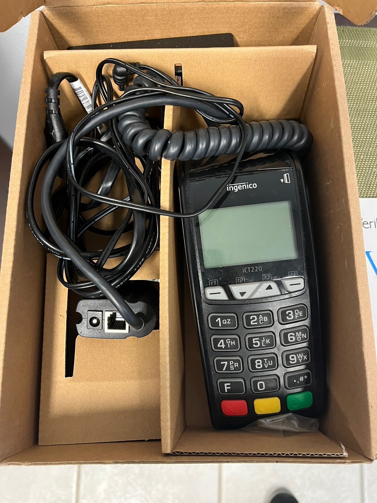 Verifone Vx520 EMV Smartcard Contactless Terminal-unlocked. Flawless ...