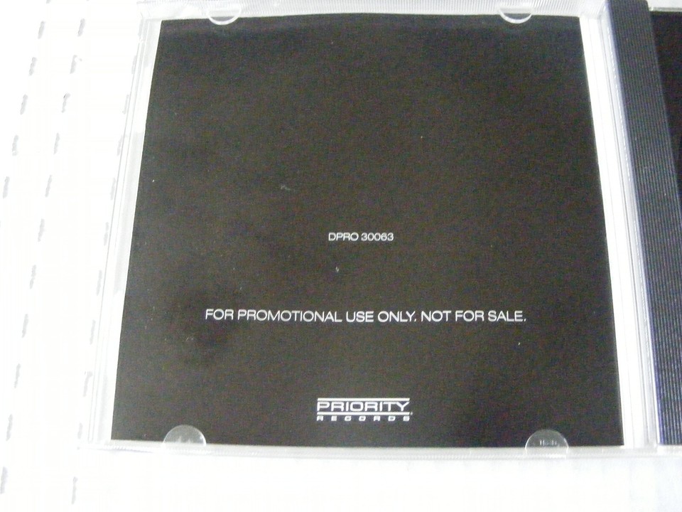 Priority Records Presents Retail In-Store Sampler Spring 1996. Promo CD ...
