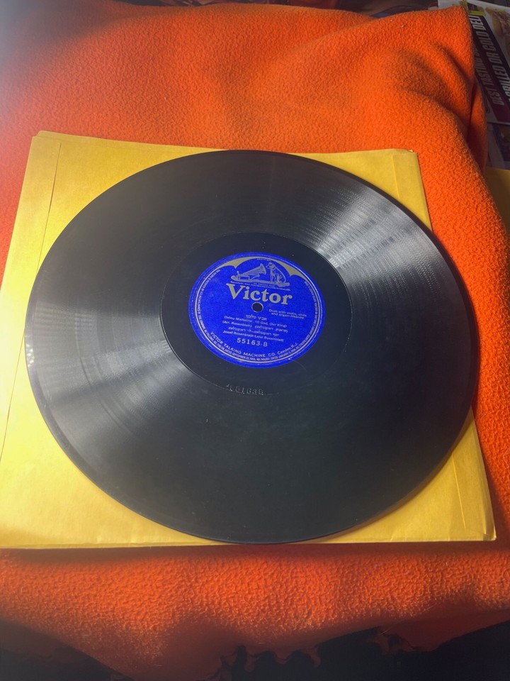 12" VICTROLA Record 78 rpm 55163 HEBREW Josef Rosenblatt | eBay