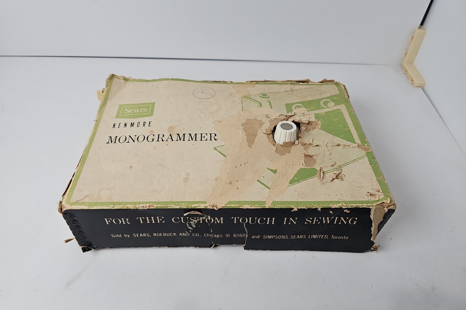 Vintage Sears Kenmore Monogrammer and Accessories In Original Box | eBay