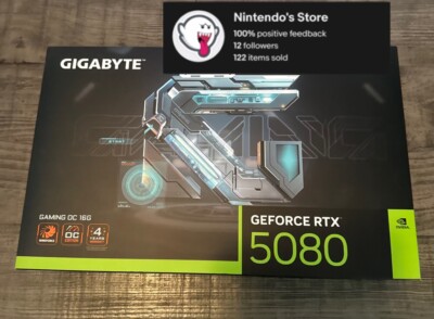 (NEW) GIGABYTE GAMING OC GeForce RTX 5080 16GB GDDR7 IN HAND, 2 DAY ...
