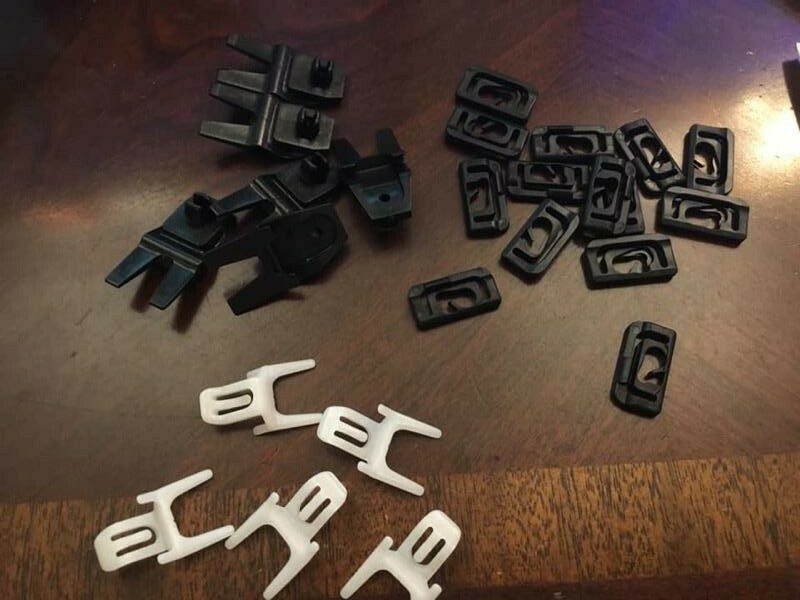 For Toyota Corolla windshield Molding Clip Kit 25pcs 2-4D W Coupe ...