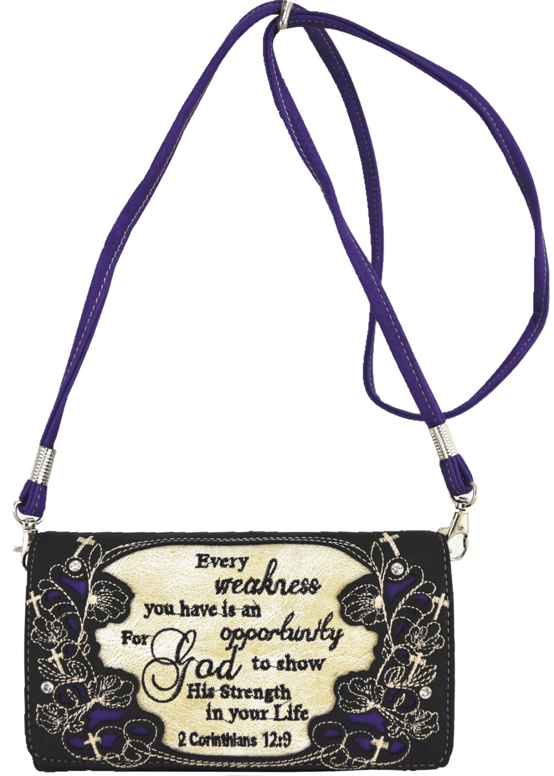 Scripture Bible Verse Western Purse Country Handbag Women Shoulder Bag ...