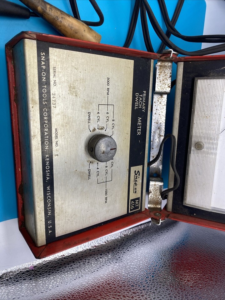 Snap-on MT416, Primary Tach Dwell Meter model E *Untested* | eBay