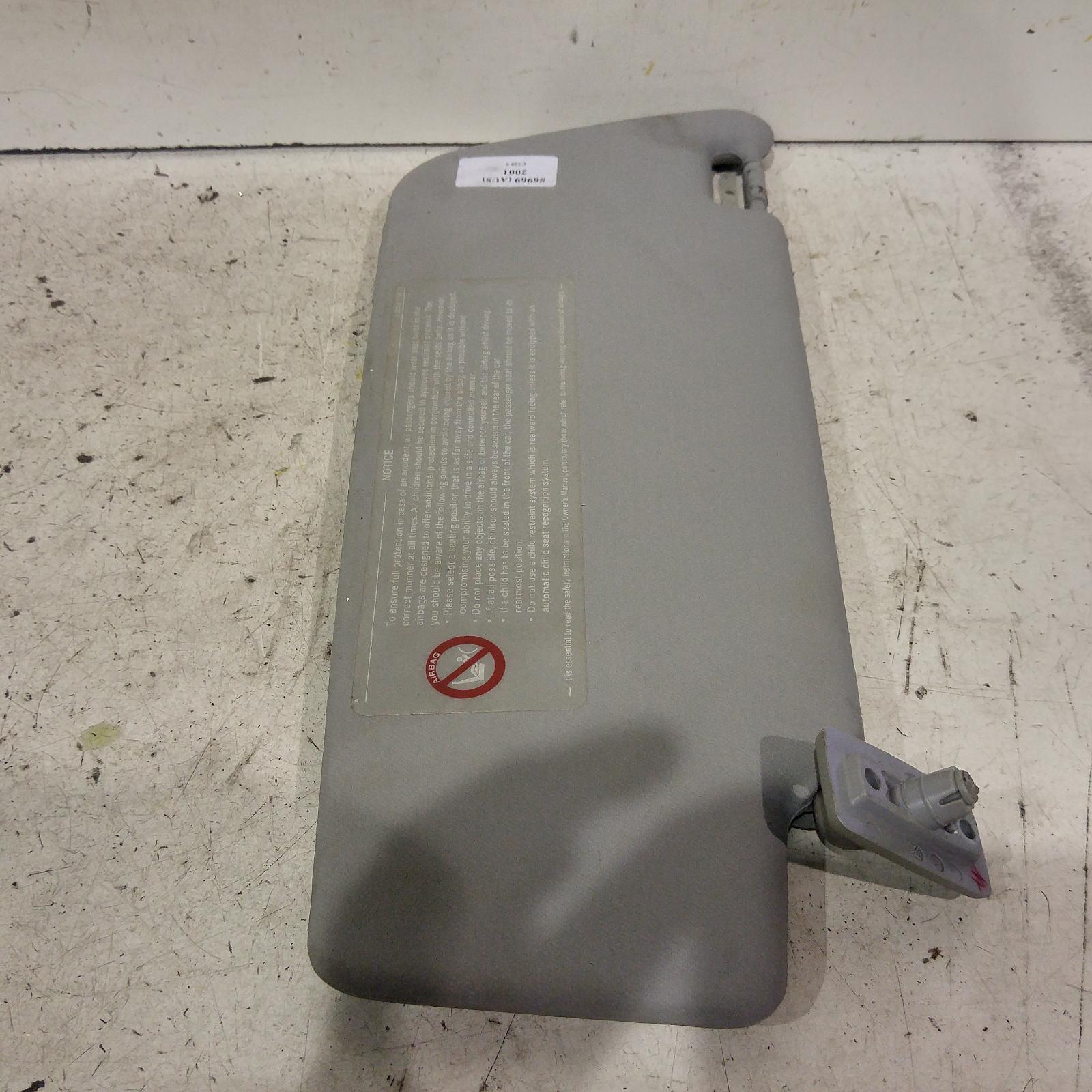 MERCEDES C CLASS SUN VISOR W203, LH SIDE, 11/00-06/07 00 01 02 03 04 05 ...