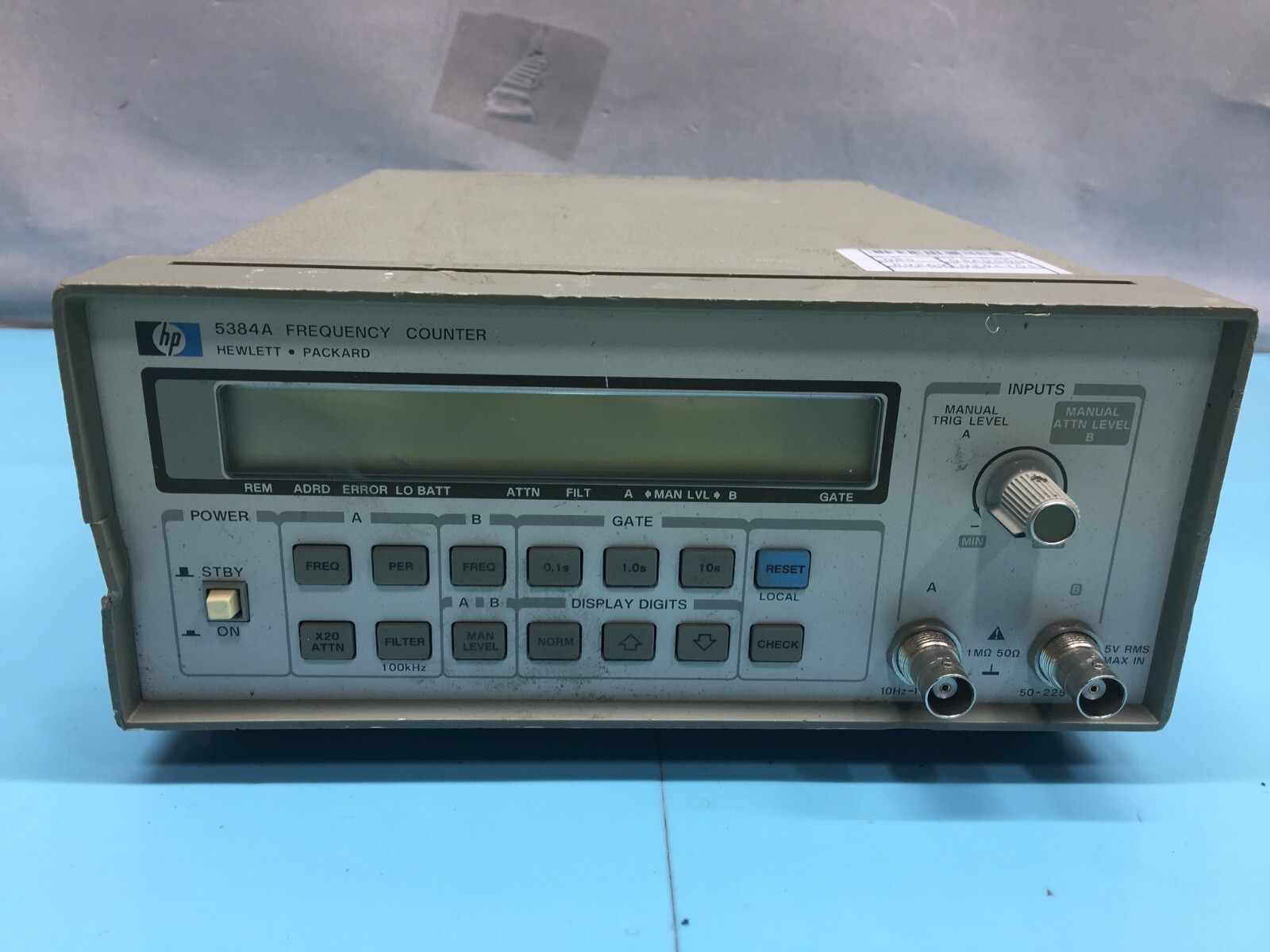 HP Hewlett Packard 5384A Frequency Counter T77454 for sale online | eBay