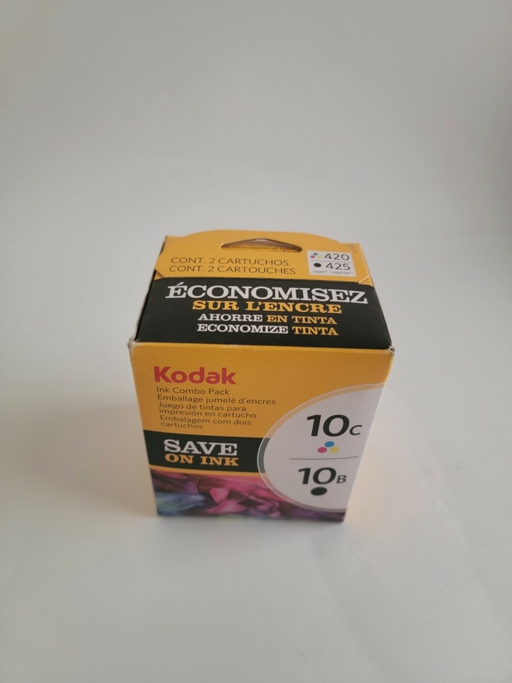 Kodak 10c/10b Tri-Color/Black Combo Ink Cartridges 809302023553| eBay