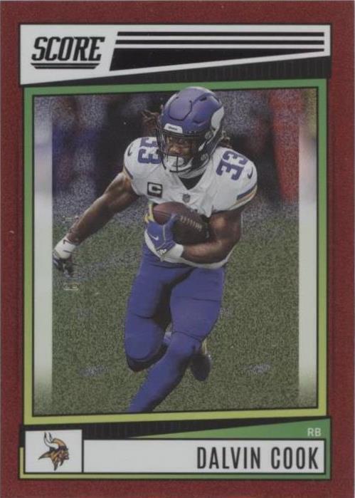 2022 Score - Dalvin Cook #107 Red Dots /499 for sale online | eBay