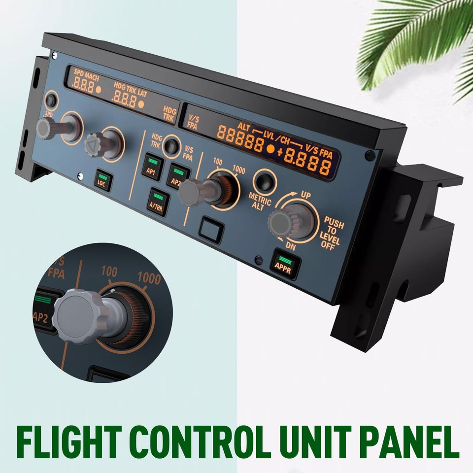 WINWING A320 FCU Flight Control Unit Panel X-Plane MSFS2020 Game ...