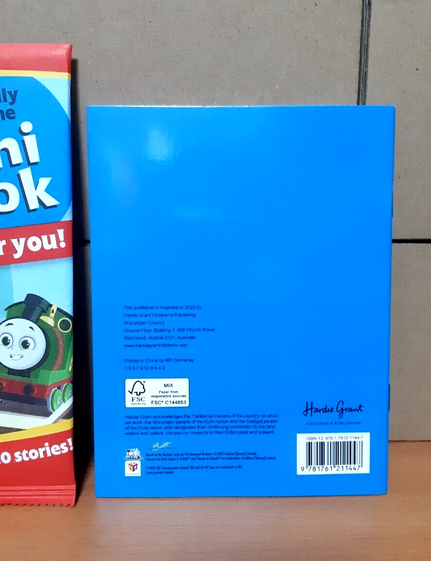 THOMAS & FRIENDS All Engines Go MINI BOOK (Race For The Sodor Cup) BOOK ...