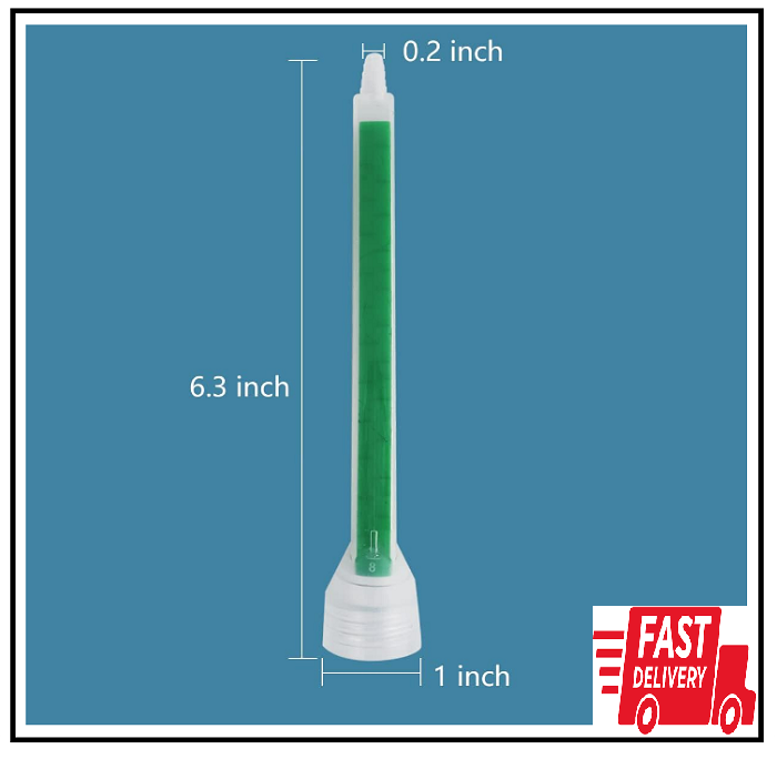 Epoxy Mixing Nozzle Static Mixing Nozzle Adhesive Cartridges Tip Mixer ...
