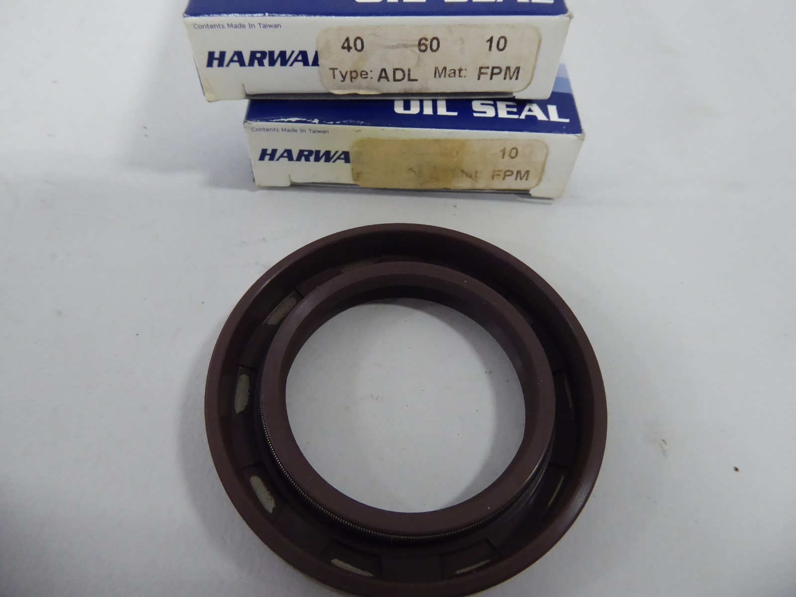 Harwal 40X60X1 Seal (Pack of 2) ADL Type FPM Material 40mm X 60mm X 1mm ...