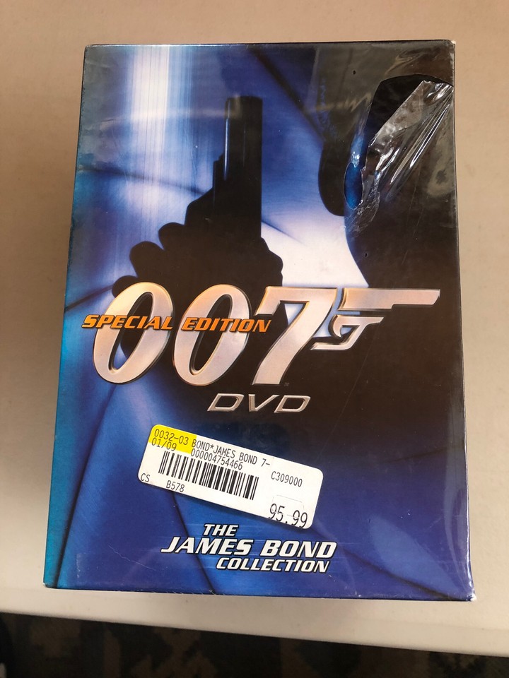 James Bond Collection 007 Special Edition DVD 7-Disc Box Set Vol 1 2002 ...
