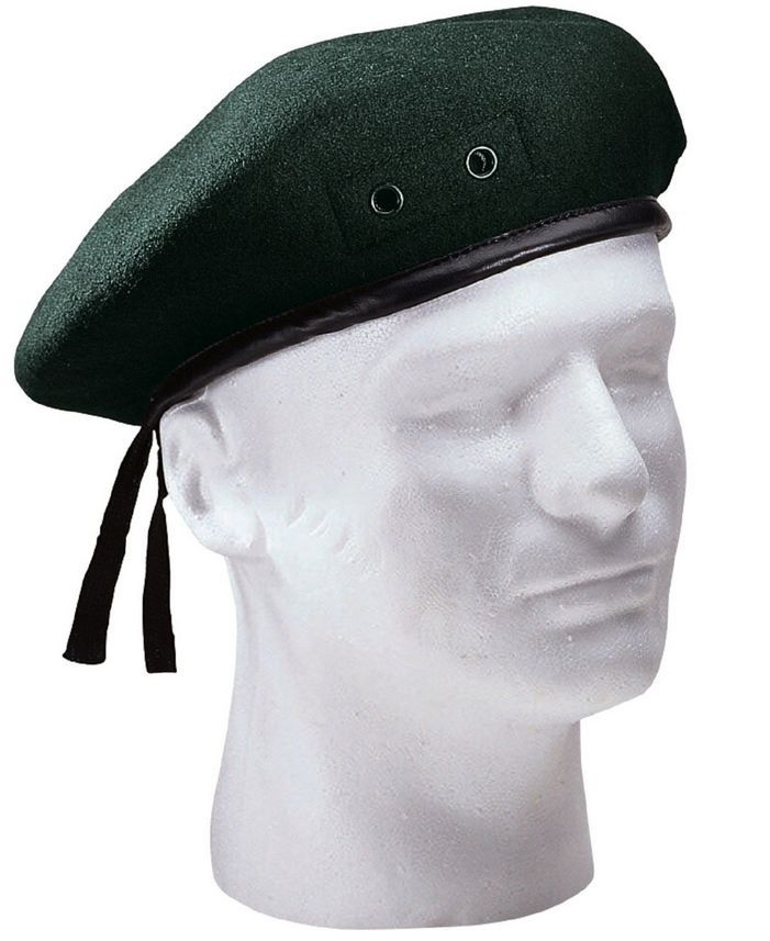 Military Beret Army Eyelets No Flash Wool, 5% Nylon Various Colors | eBay