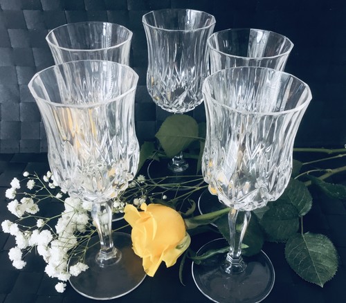RCR Opera Crystal Wine Glasses Set of 5 17cm Tall 150ml Clear Cut 24% ...