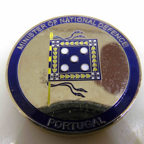 MINISTER OF NATIONAL DEFENCE PORTUGAL CHALLENGE COIN | eBay