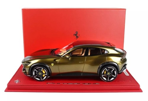 BBR 1/18 Ferrari Purosangue Volterra Green Mini Car Model New No Case ...