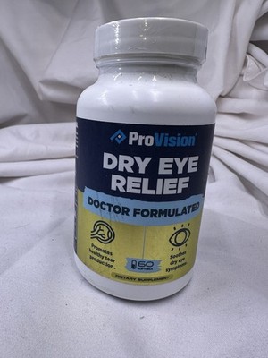 Omega 3 Dry Eye Supplements By Provision - Eye Vitamins For Dry Eyes ...
