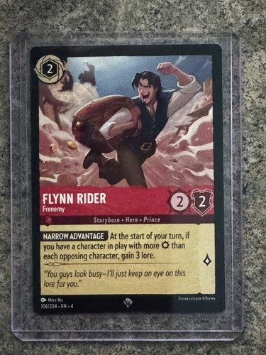 Flynn Rider - Frenemy 106/204 Ursula's Return Regular | eBay