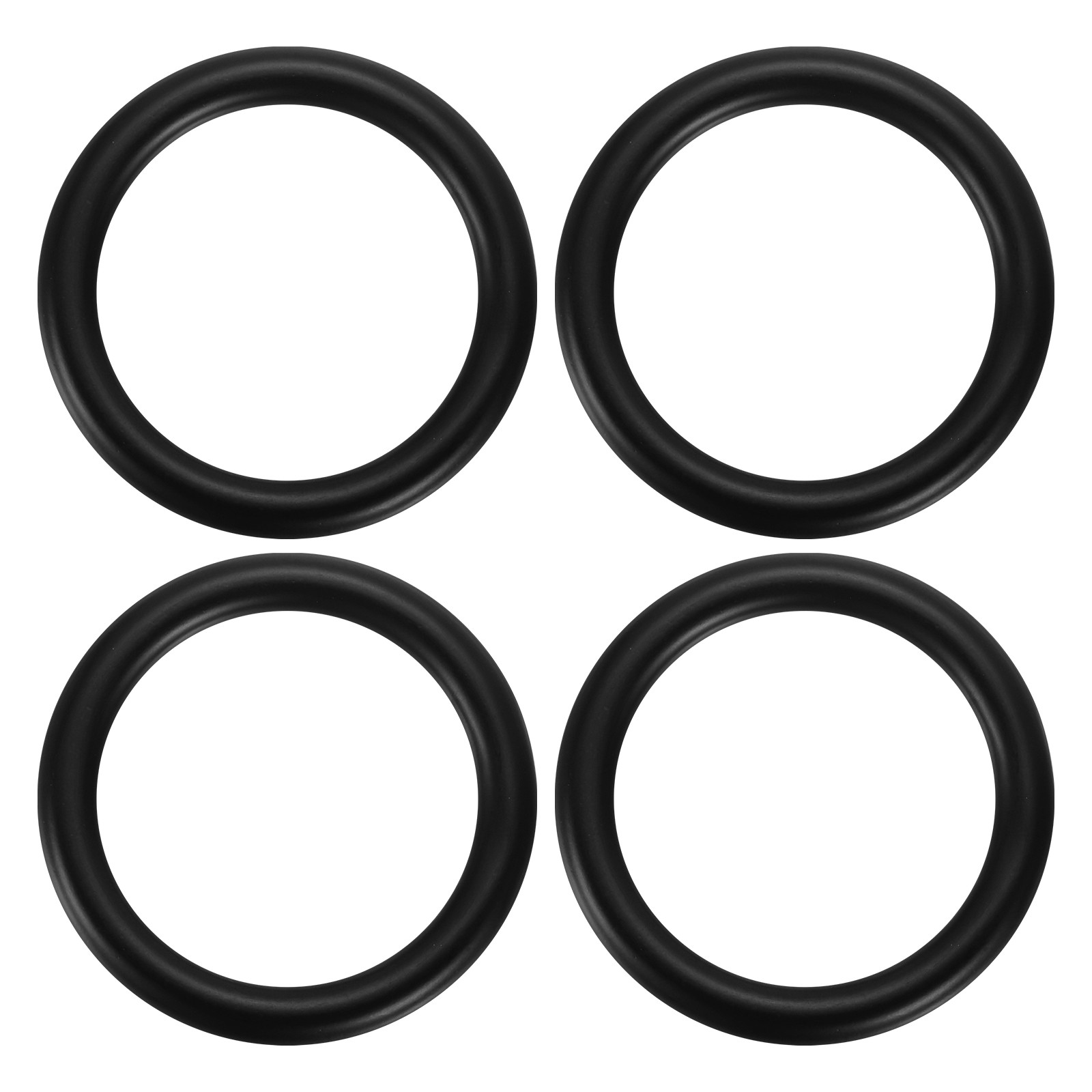 4Pcs 304 Stainless Steel O Ring, M7x50mm(WD.x ID.) Seamless Welded ...