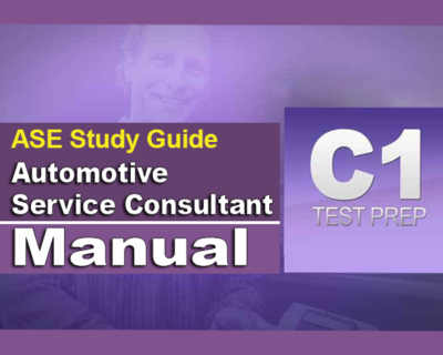 ASE C1 Automotive Service Consultant / Test Prep & Manual | eBay