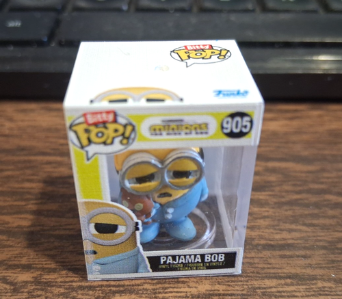 MINIONS "PAJAMA BOB" BITTY FUNKO POP #905, EXCELLENT | eBay