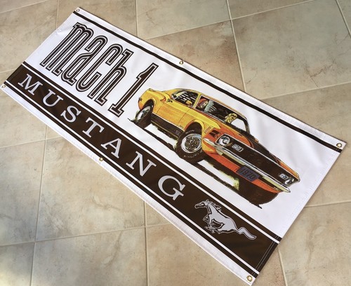 1970 MUSTANG MACH 1 Garage Banner Sign (Large 2’x 5’) | eBay