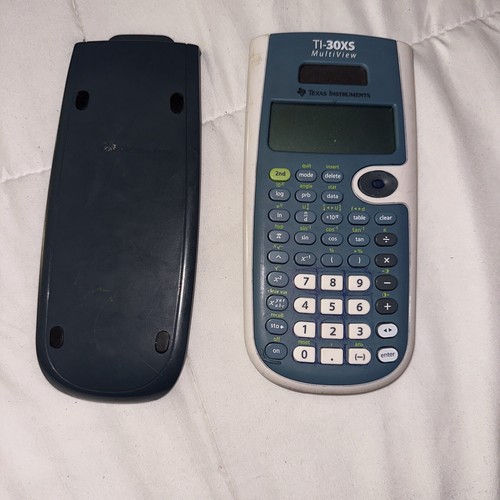 Texas Instruments TI-30XS MultiView Scientific Calculator - Blue ...