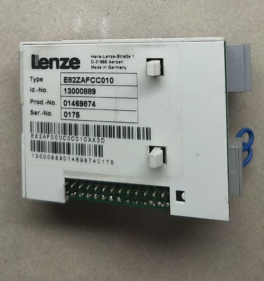 ONE Used LENZE board communication module E82ZAFCC010 Fast Shipping | eBay