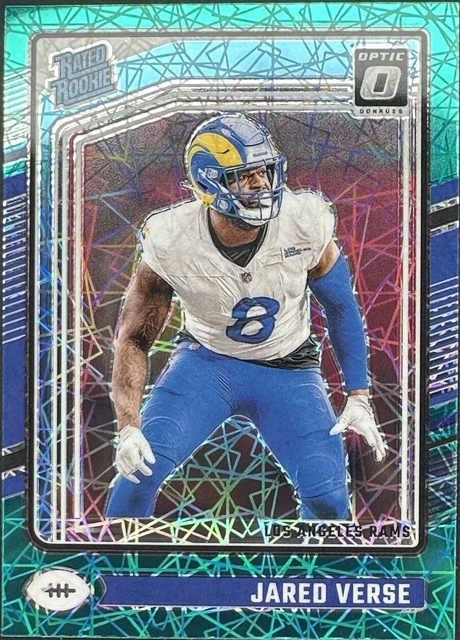 2024 Panini Donruss Optic - Rated Rookie Jared Verse #242 Teal Velocity Prizm (RC) for sale ...