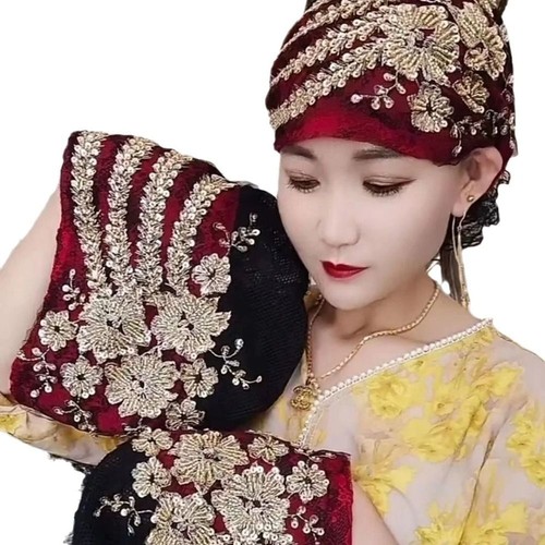 Cotton Muslim Headpiece Soild Color Headband Muslim Headscarf Cap Women ...
