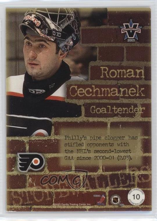 2002-03 Pacific Vanguard Stonewallers Roman Cechmanek #10 | eBay