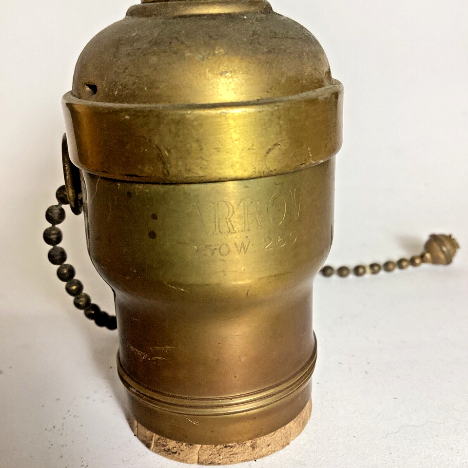 Vintage, antique, Arrow pull-chain lamp socket | eBay