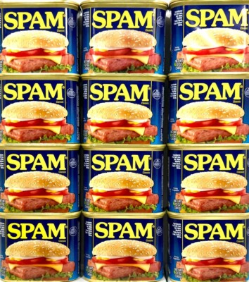 Spam Classic Luncheon Meat 12 oz ( Pack of 12 )~8/2027 | eBay