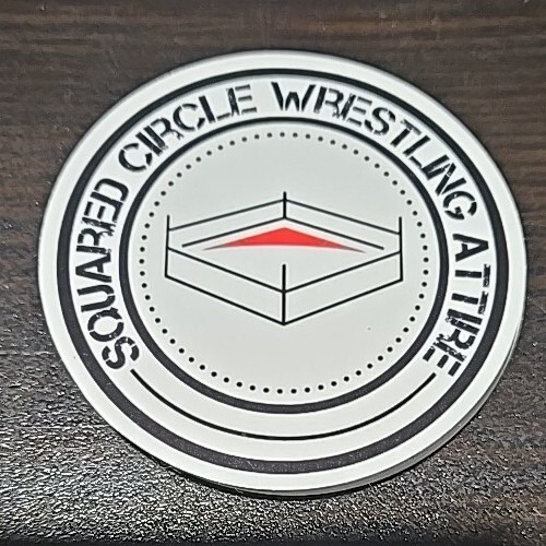 Vintage Wrestling Sticker Squared Circle Wrestling Attire | eBay