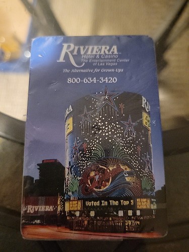 Riviera Casino Las Vegas NEW SEALED Playing Cards | eBay