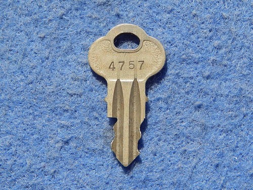 vintage coin op key: Chicago Lock key 4757 | eBay