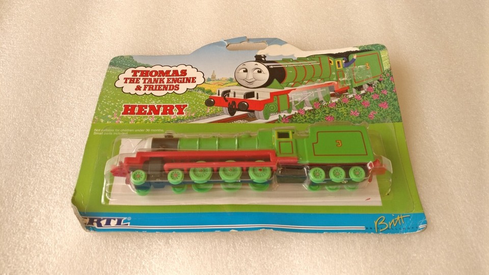 1993 Thomas & Friends HENRY DIE-CAST Train No. 3 by ERTL 1191 New ...