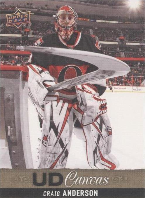 2013-14 Upper Deck - Ud Canvas Craig Anderson #C22 for sale online | eBay