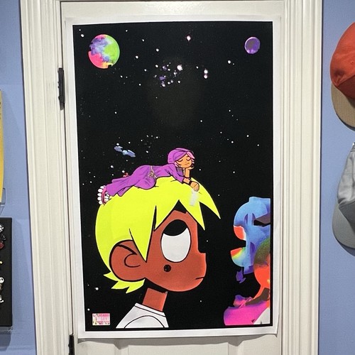 Lil Uzi Vert - Eternal Atake Velvet Poster - Black Light - OFFICIAL ...