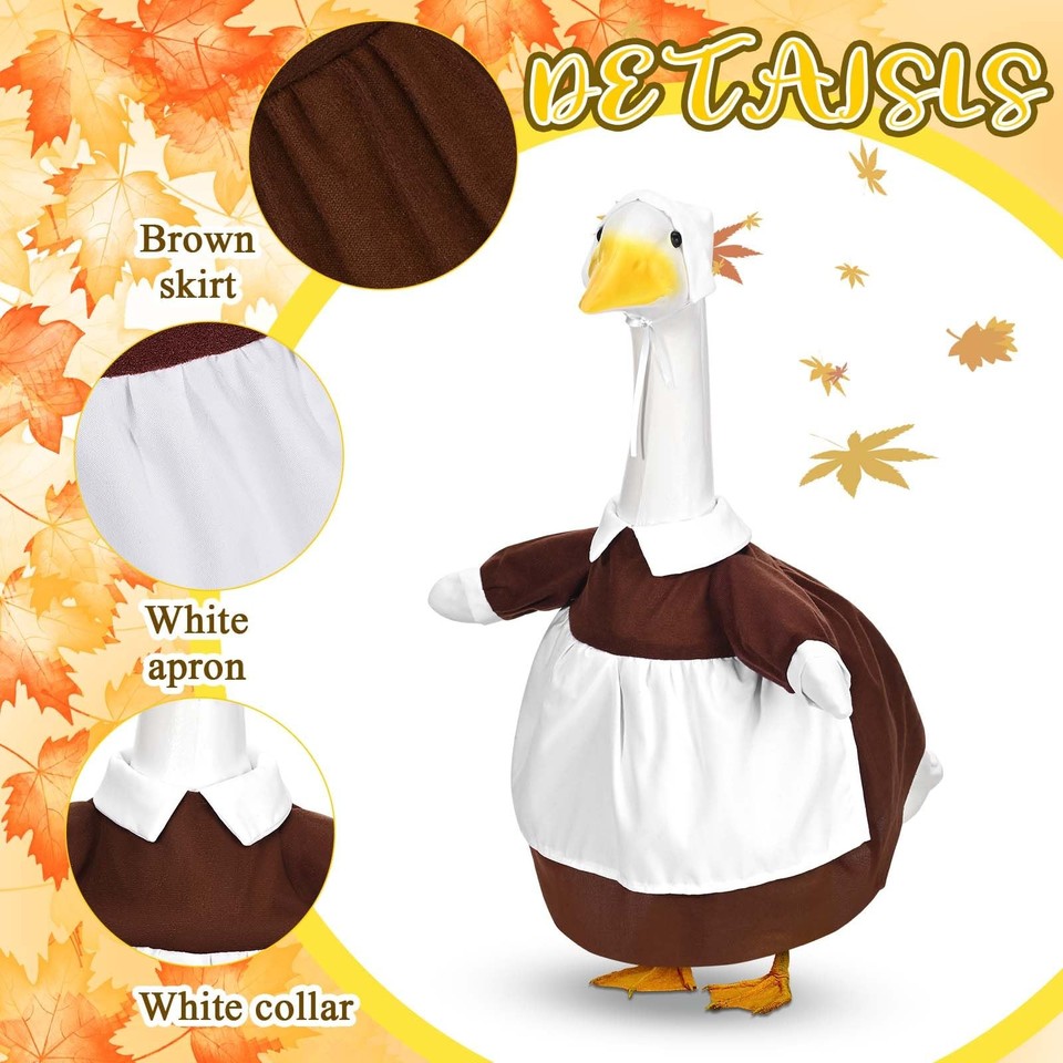 Pilgrim Porch Goose Outfits Fall Lawn Porch Goose Clothes, Fits 23 ...