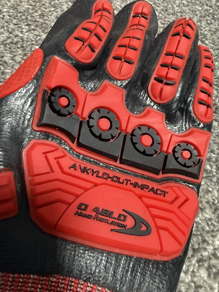 Diablo Ankylo Size 11 2XL Impact & Cut Resistant Gloves Thermal ...
