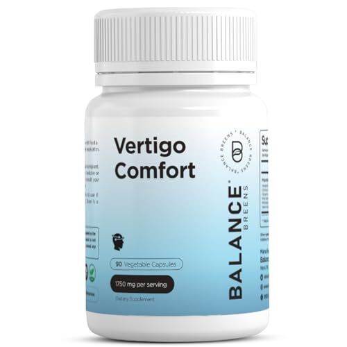 Vertigo Relief Supplement 1750 Mg - Motion Sickness, Dizziness ...