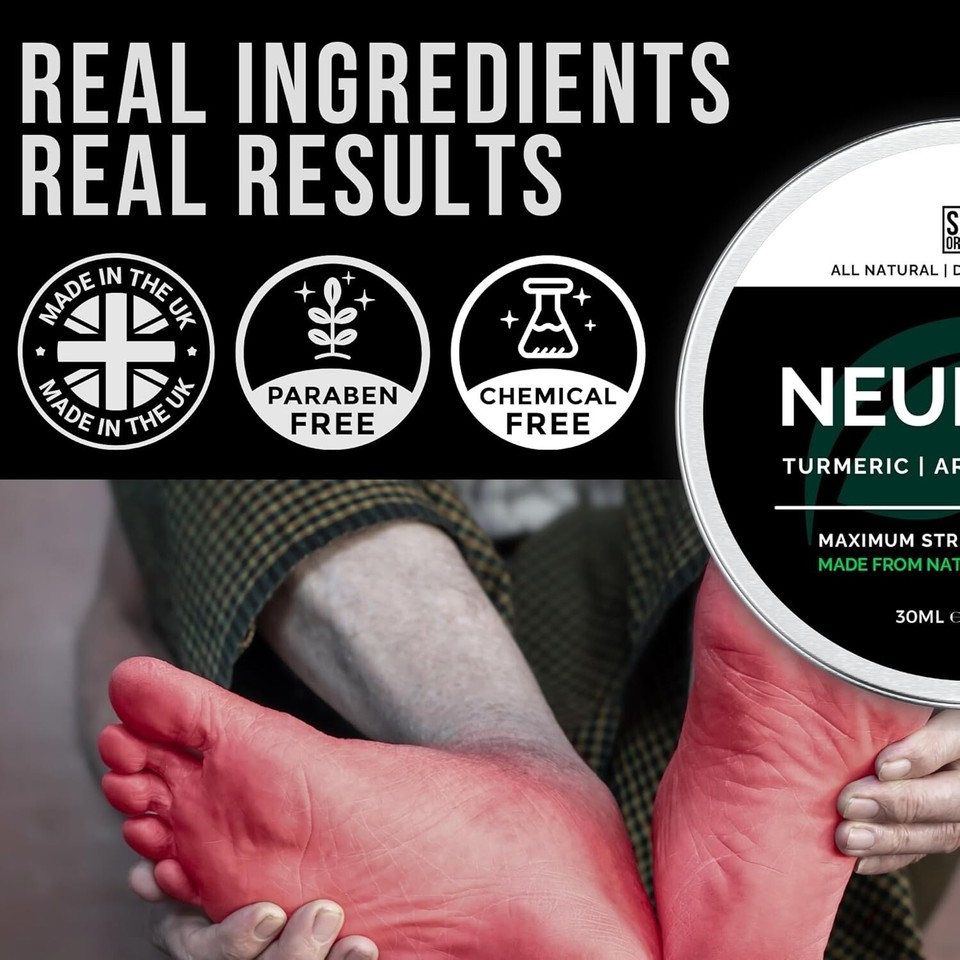 Neuropathy Pain Relief Cream – Natural Nerve Balm for Tingling ...