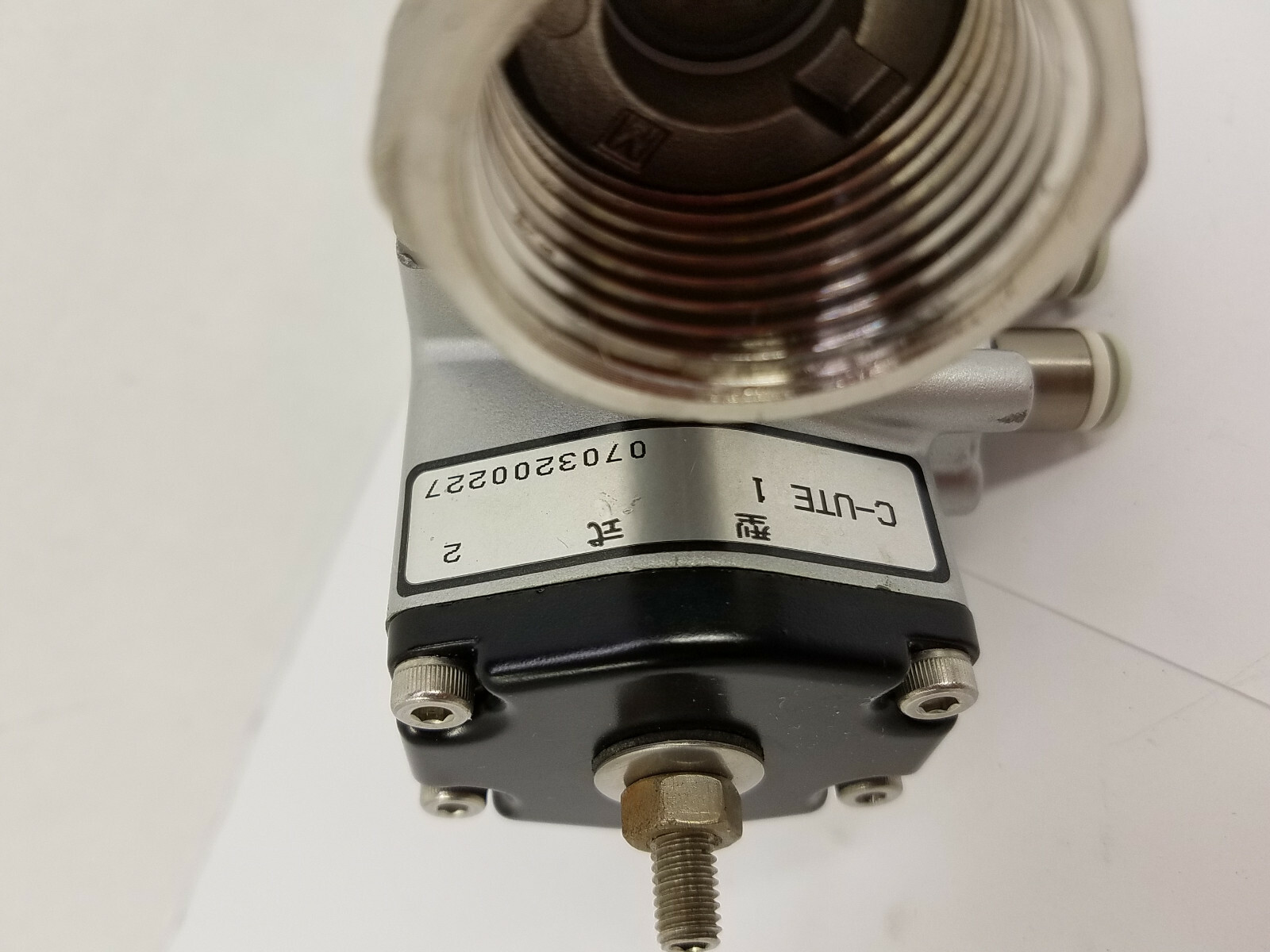 KITZ C-UTE 1 "C Series" 316 Stainless Steel Pneumatic Actuated Ball ...