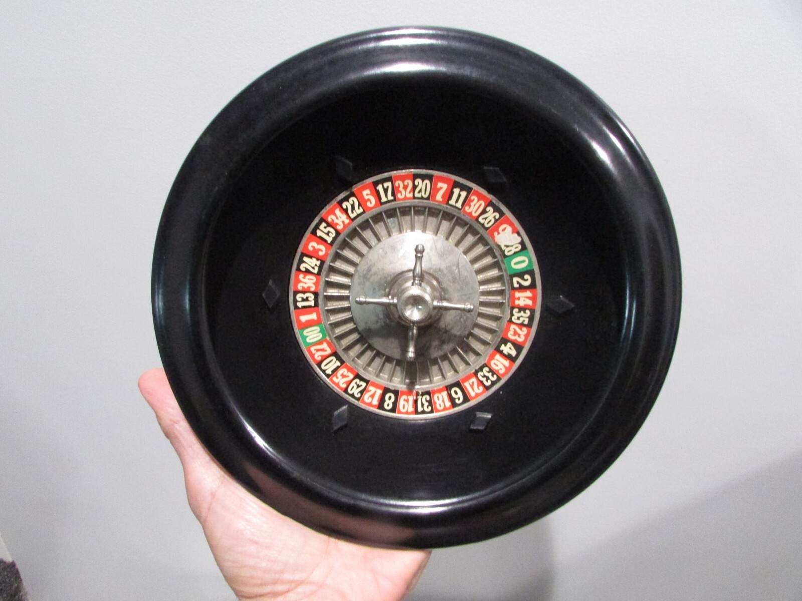 Vintage Bakelite Roulette Wheel Mini Home Casino METRO GAMES | eBay