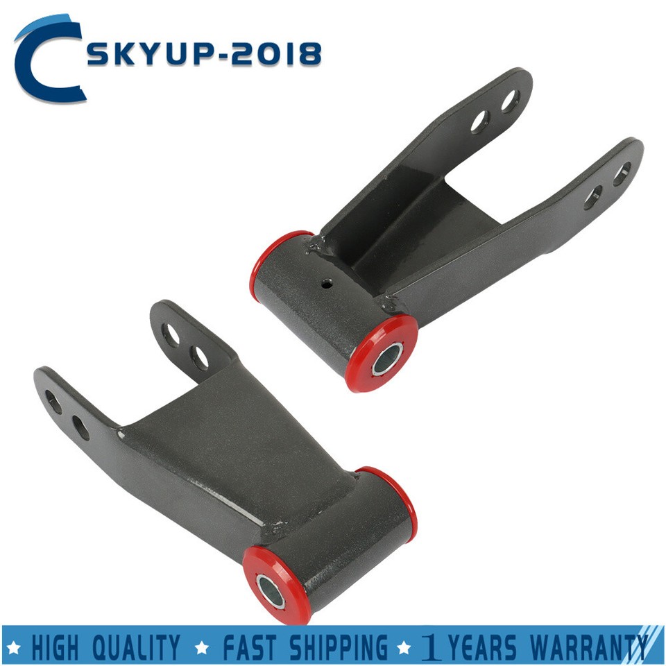 4" Drop Kit Leveling Lowering Shackles Hangers 1973-1996 For Ford F150 ...