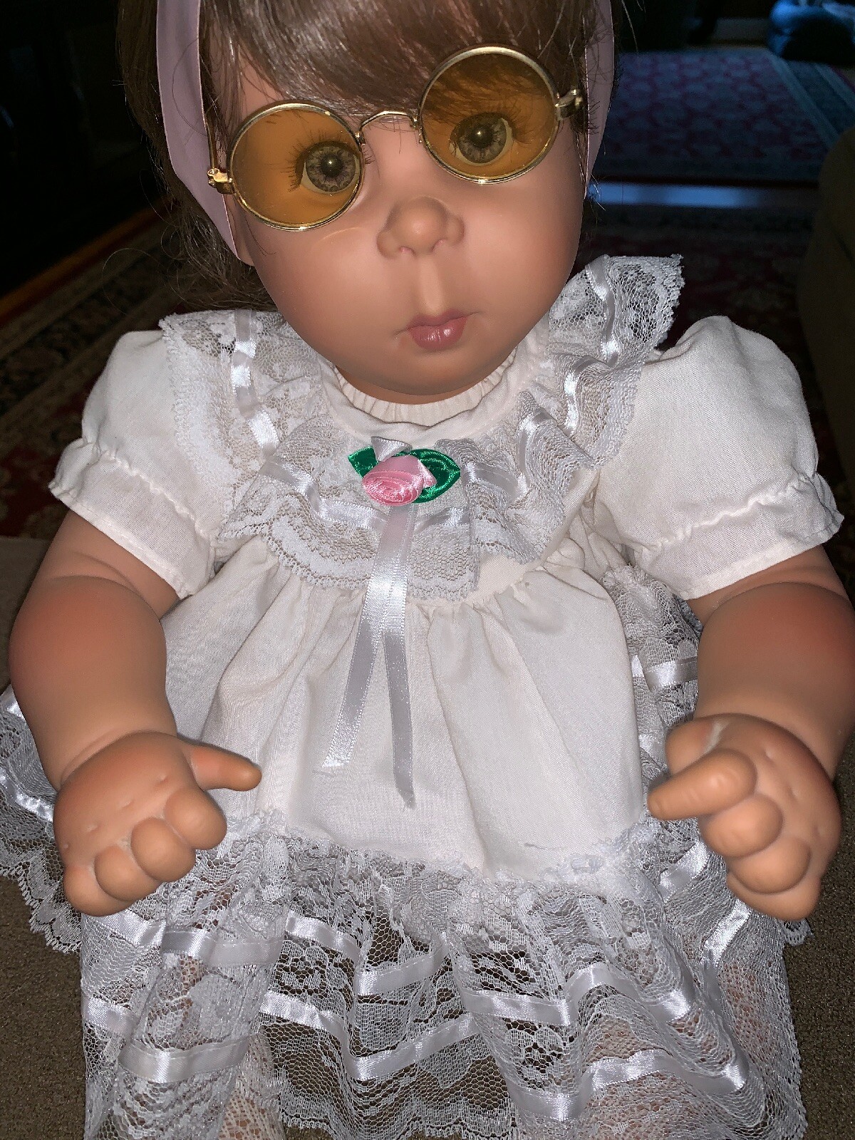 Pat Secrist JOHANNES ZOOK 1989 22” Collectors Baby Doll Kissy Poo (RP ...