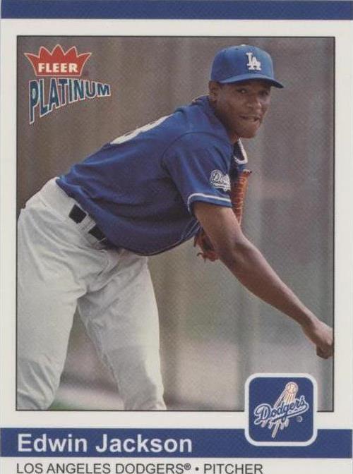 2004 Fleer Platinum - Edwin Jackson #125 for sale online | eBay