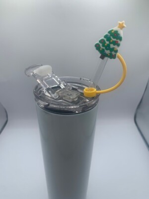 Christmas Tree Stanley cup straw cover topper 10mm | eBay